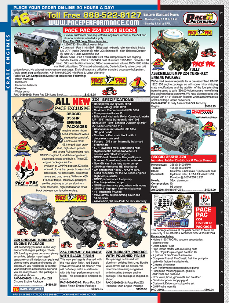 Pace Performance Online Virtual Catalog: Page 16