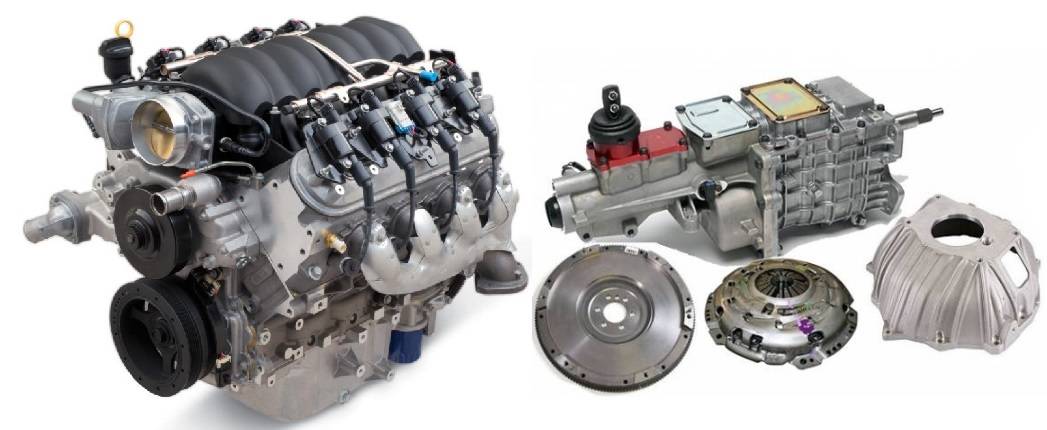 Ls6 Crate Engine And Transmission Package