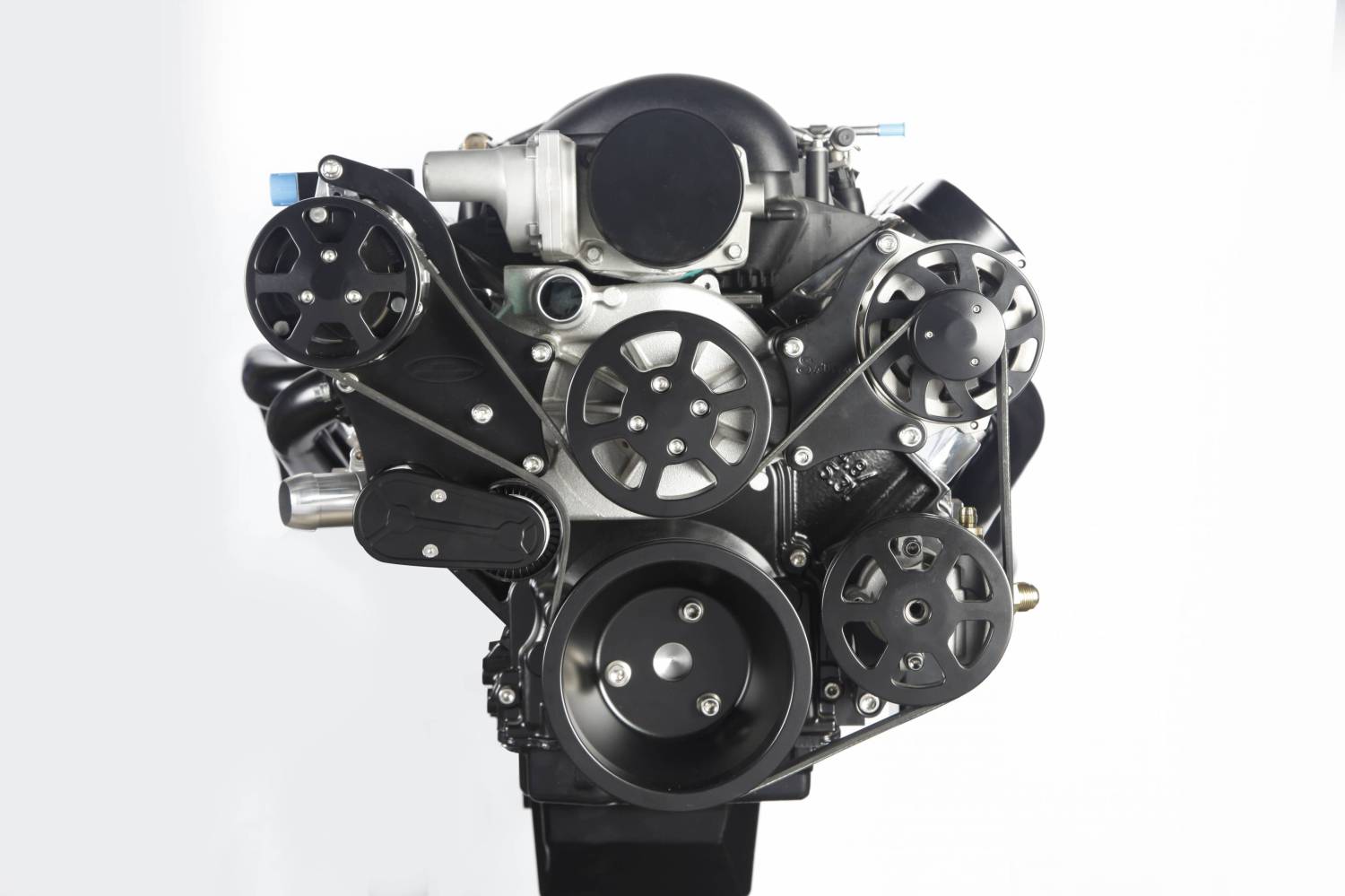 Eddie Motorsports LS Accessory Drive S-Drive Plus Elite 8 Rib with Alt ...