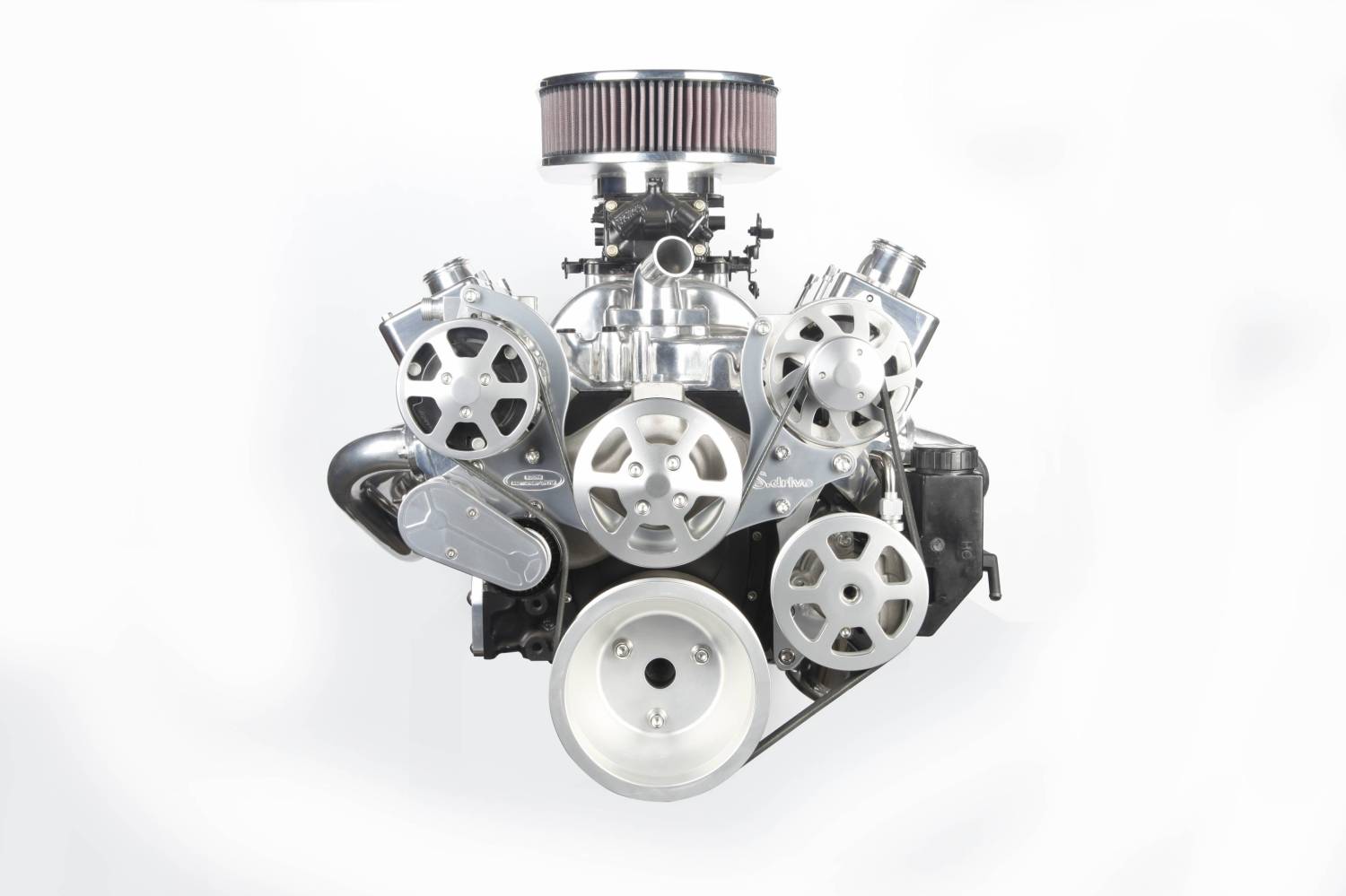 Eddie Motorsports SBC Accessory Drive S-Drive 6 Rib with Alt, A/C and P ...